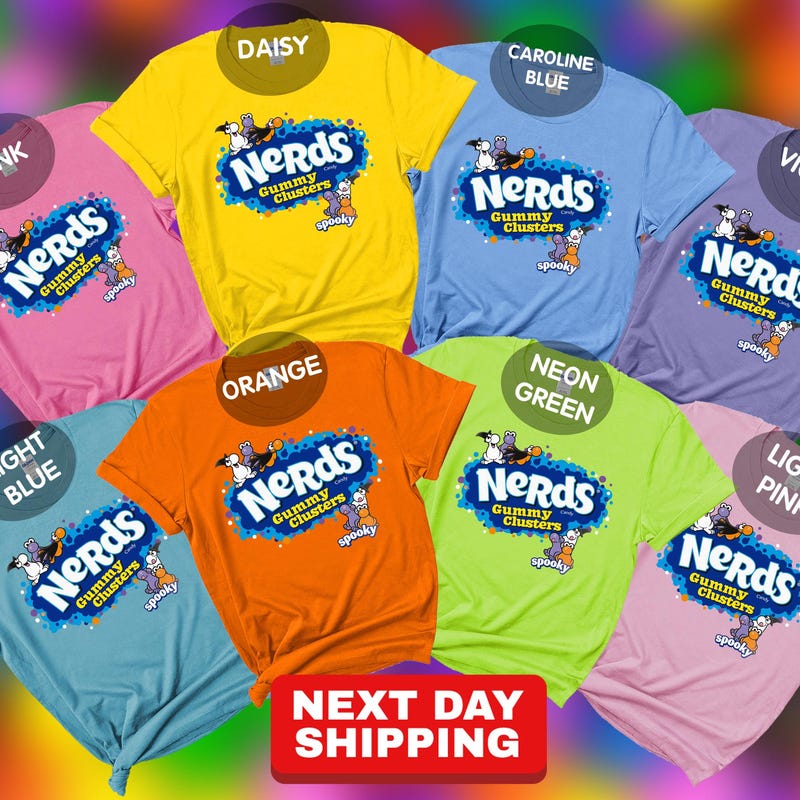 Pink Nerds Shirt - Etsy