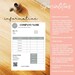 Basic Digital Invoice Canva Template With Logo, QR Code, Editable ...