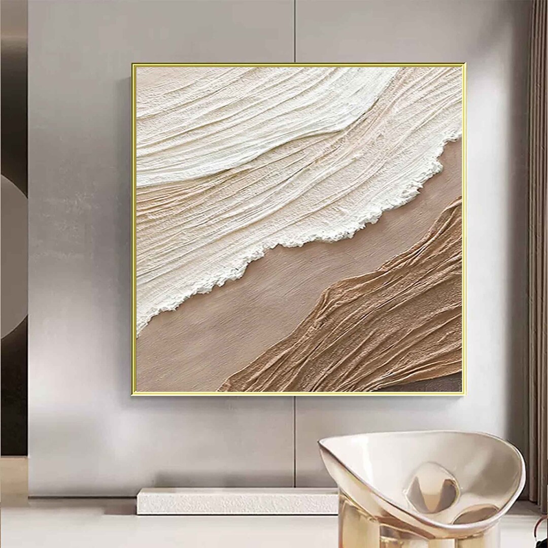 Pittura texture 3D Pittura astratta terracotta Wabi-Sabi Wall - Etsy Italia