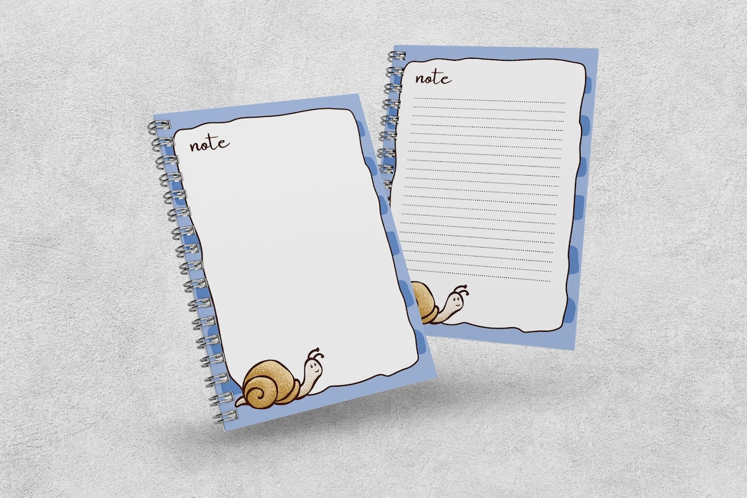 Printable Funny Snail Note Paper, Digital Download to Do List Paper ...
