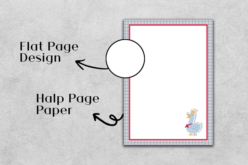 Printable Duck Sticker Note Paper, Digital to Do List Template, Gift ...