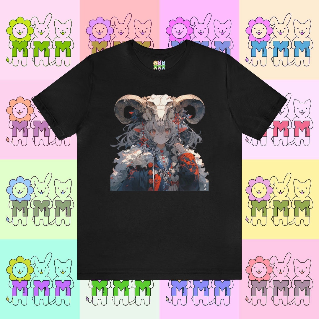 Cute Anime Goat Girl Adorable Kawaii Chibi Otaku Manga Lover - Etsy