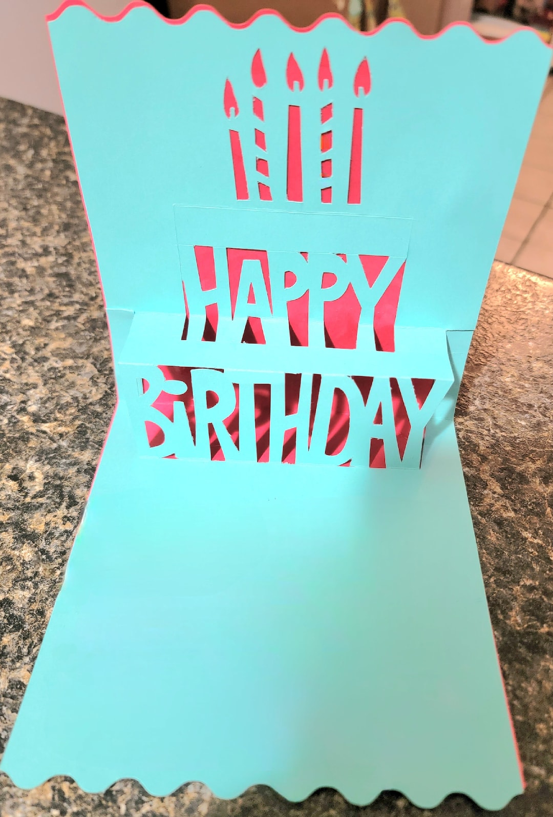 Pop up Birthday Card - Etsy
