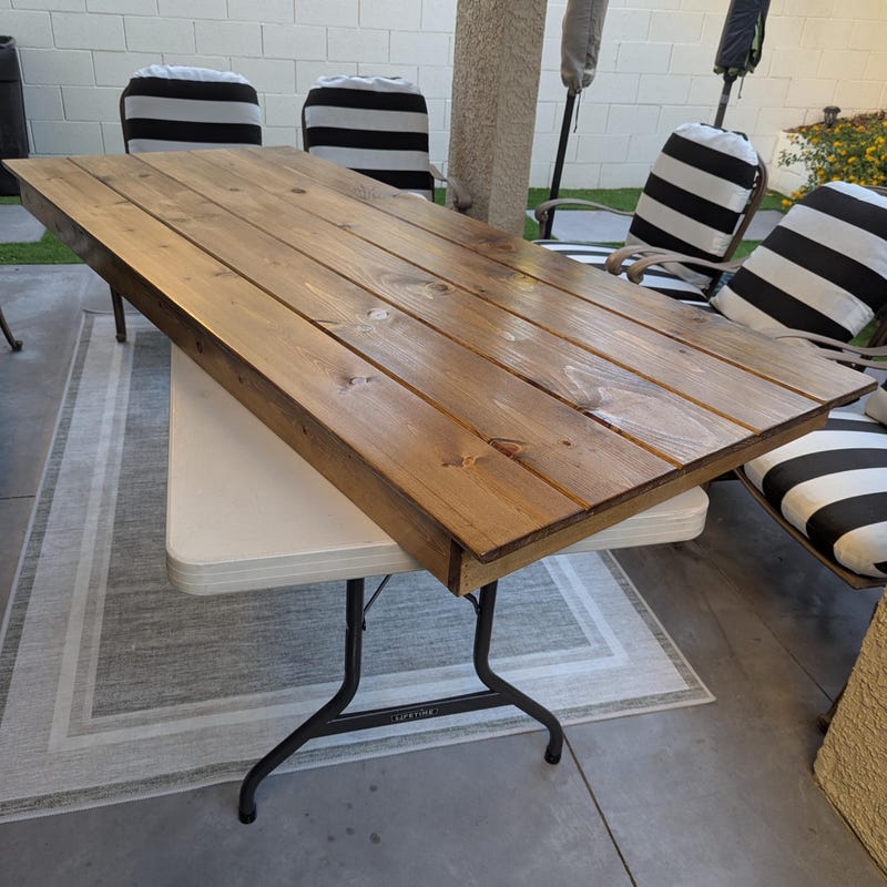 Table Cover Wood Plans - Etsy