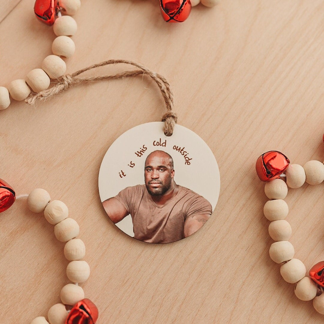 Funny Barry Wood Christmas Ornament | Meme Gag Gift - Etsy
