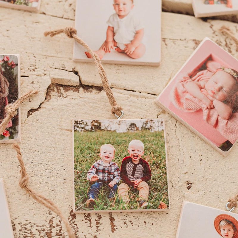 Plywood Photo Ornament - Etsy