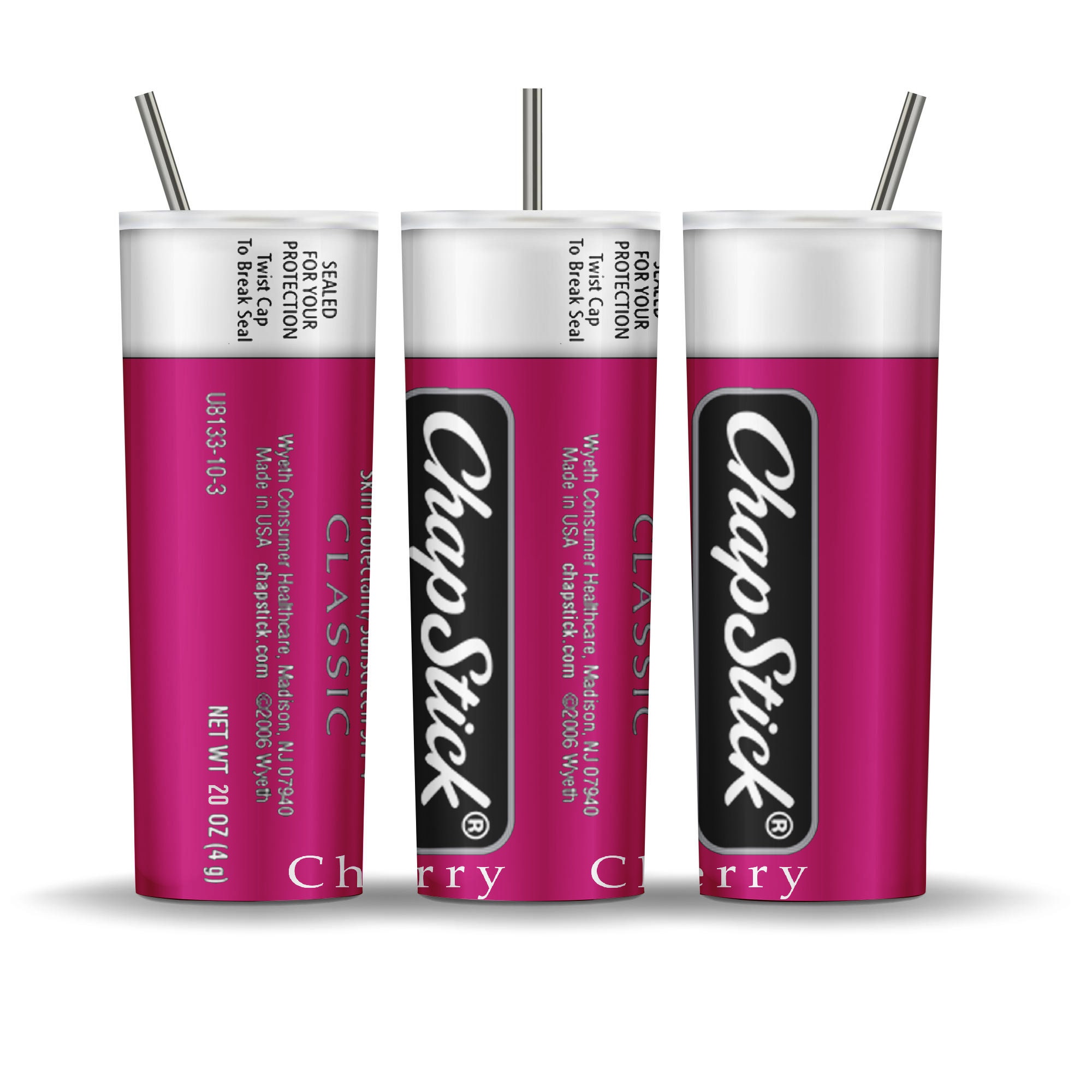 20 Oz Skinny Tumbler A&W Chap Stick Tumbler, Sublimation Design,chap ...