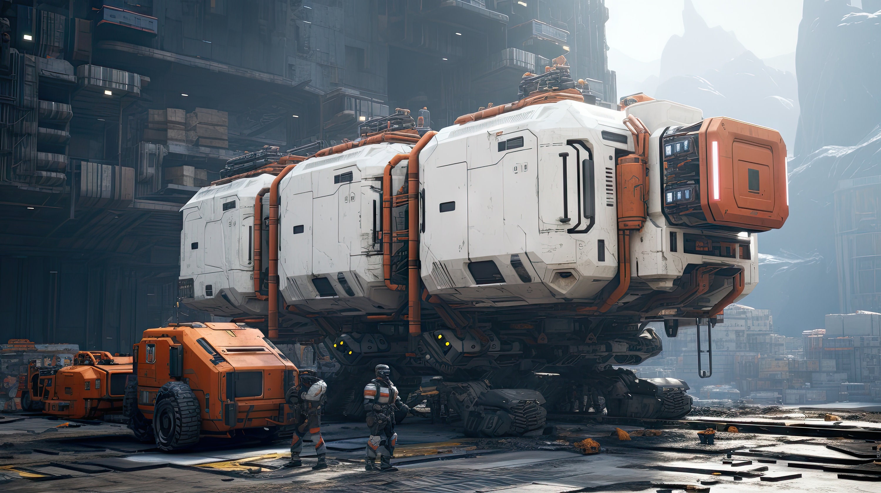 100 Sci-fi Environments, Sci-fi, Fantasy, Concept Art, Illustration ...