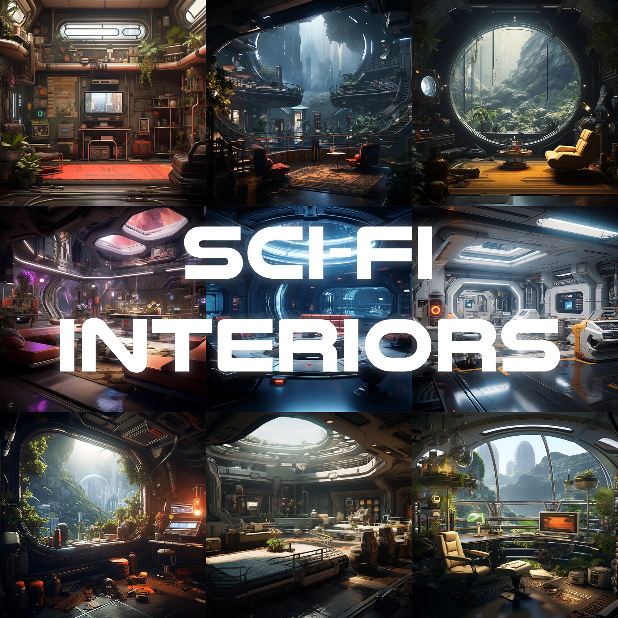 Sci Fi Environment Concept Art