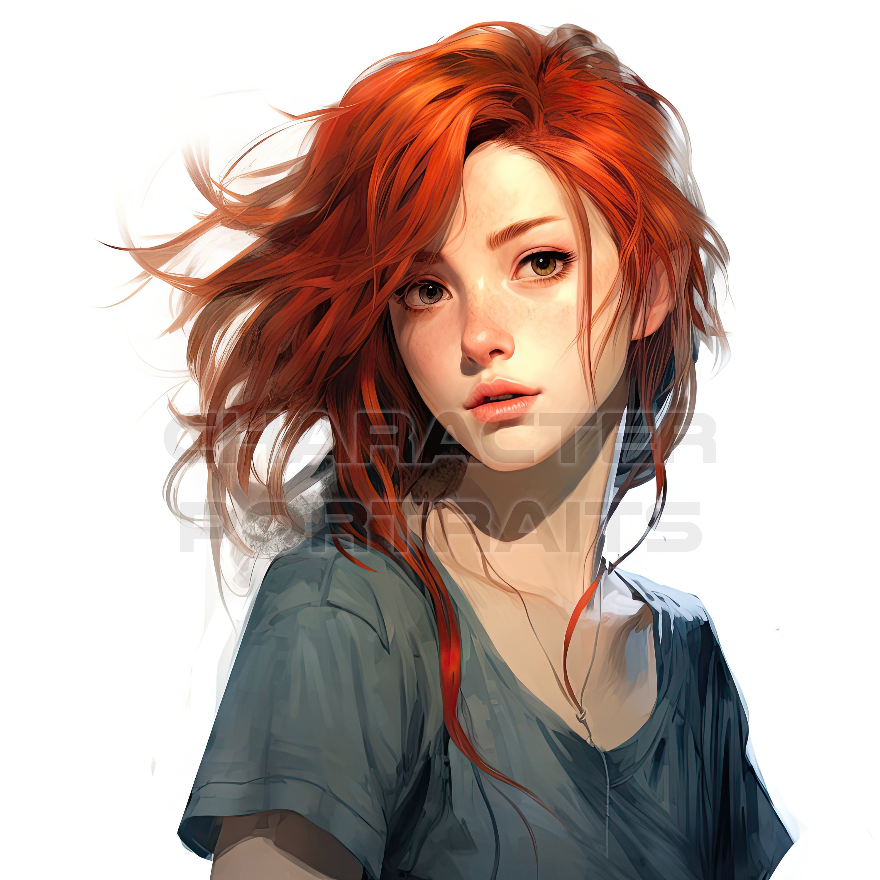 40 Anime Style Character Portraits, Character Design, Character Concept ...
