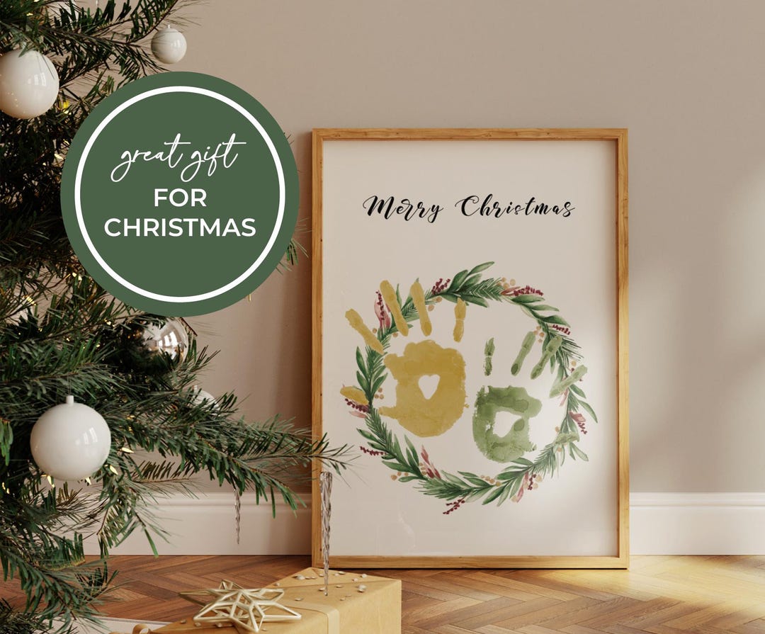 Christmas Gift Template I Digital Download I Printable Template for ...