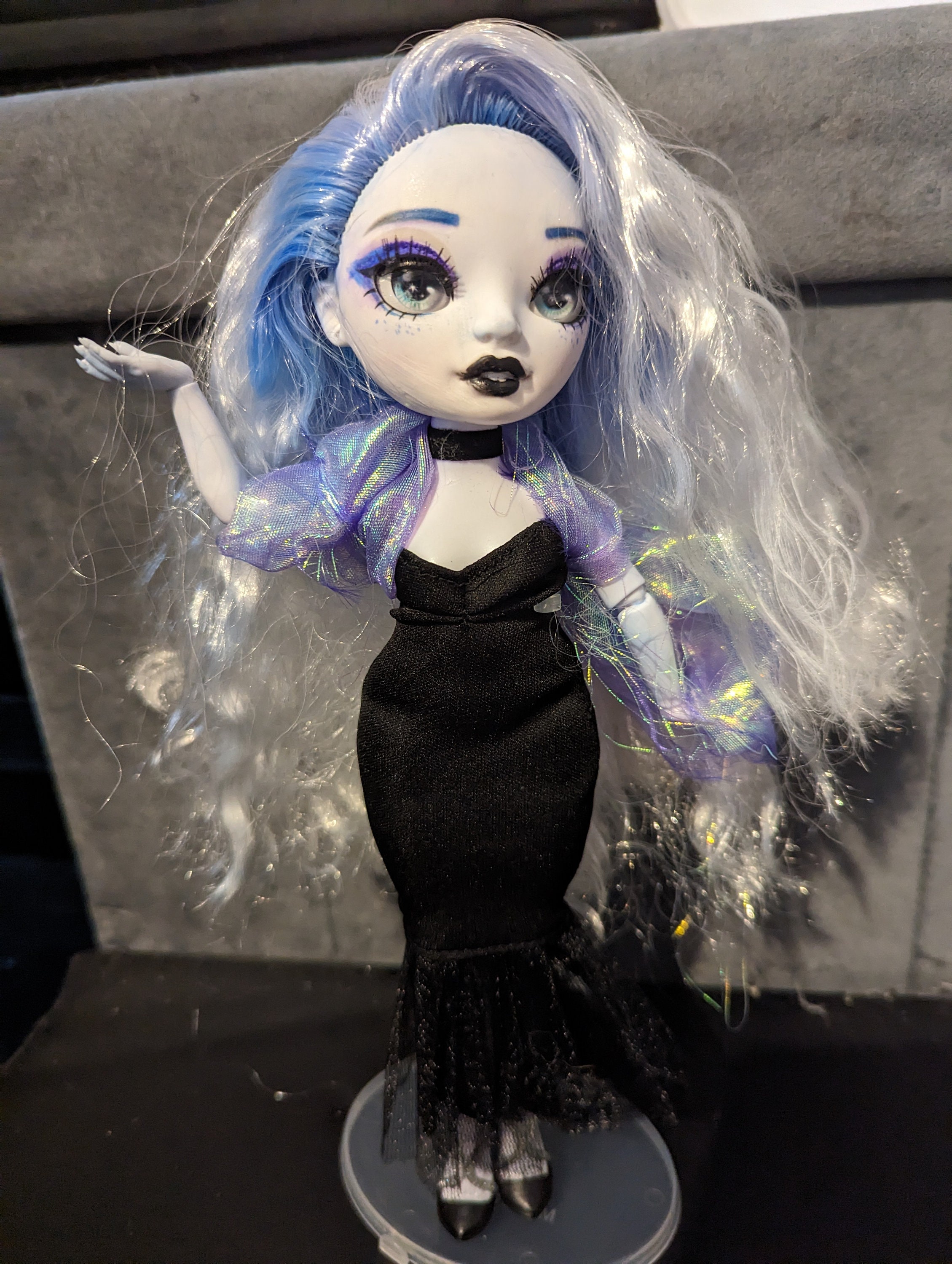 OOAK Custom Natasha Zima Rainbow High Shadow High: Ghostly - Etsy