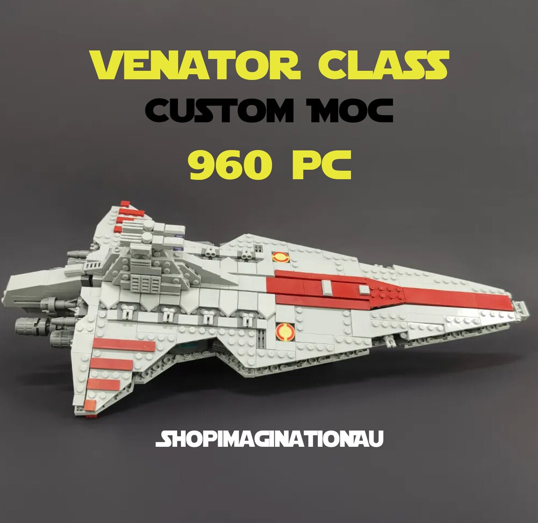 Venator Class Star Wars Republic Attack Cruiser Ship Building - Etsy