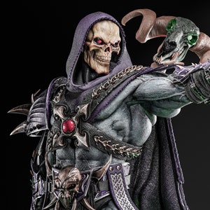 Fearsome Sorcerer - the Dreaded Necromancer Model Kit - 1/6 Scale High ...