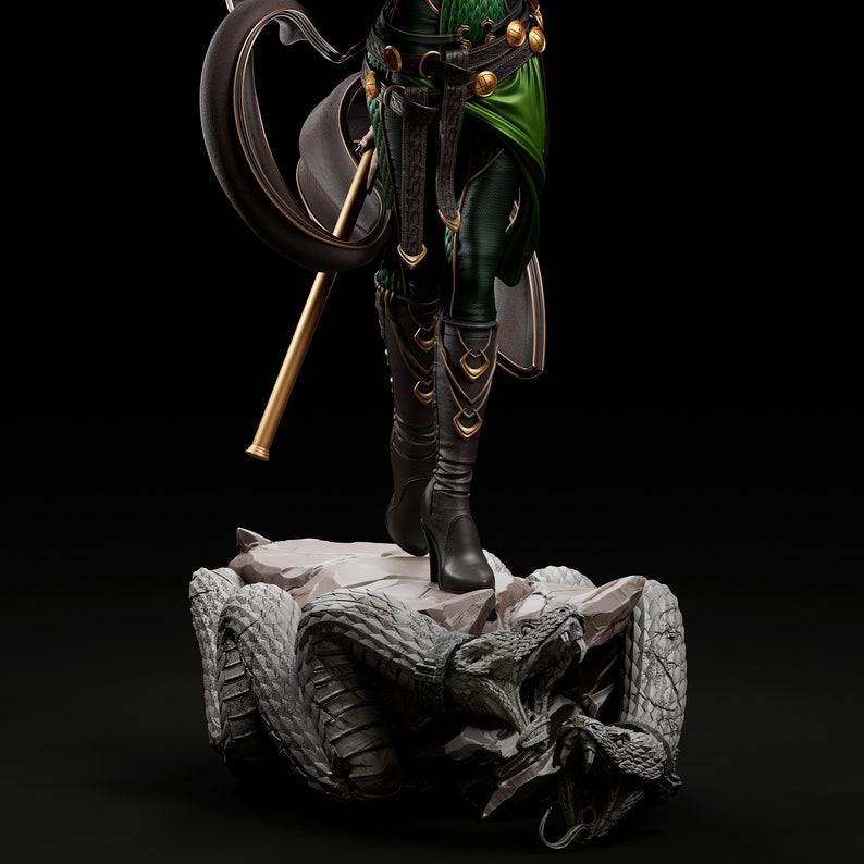 Lady Loki Model Kit Divine Trickster Edition Available in 1/12 and 1/9 ...