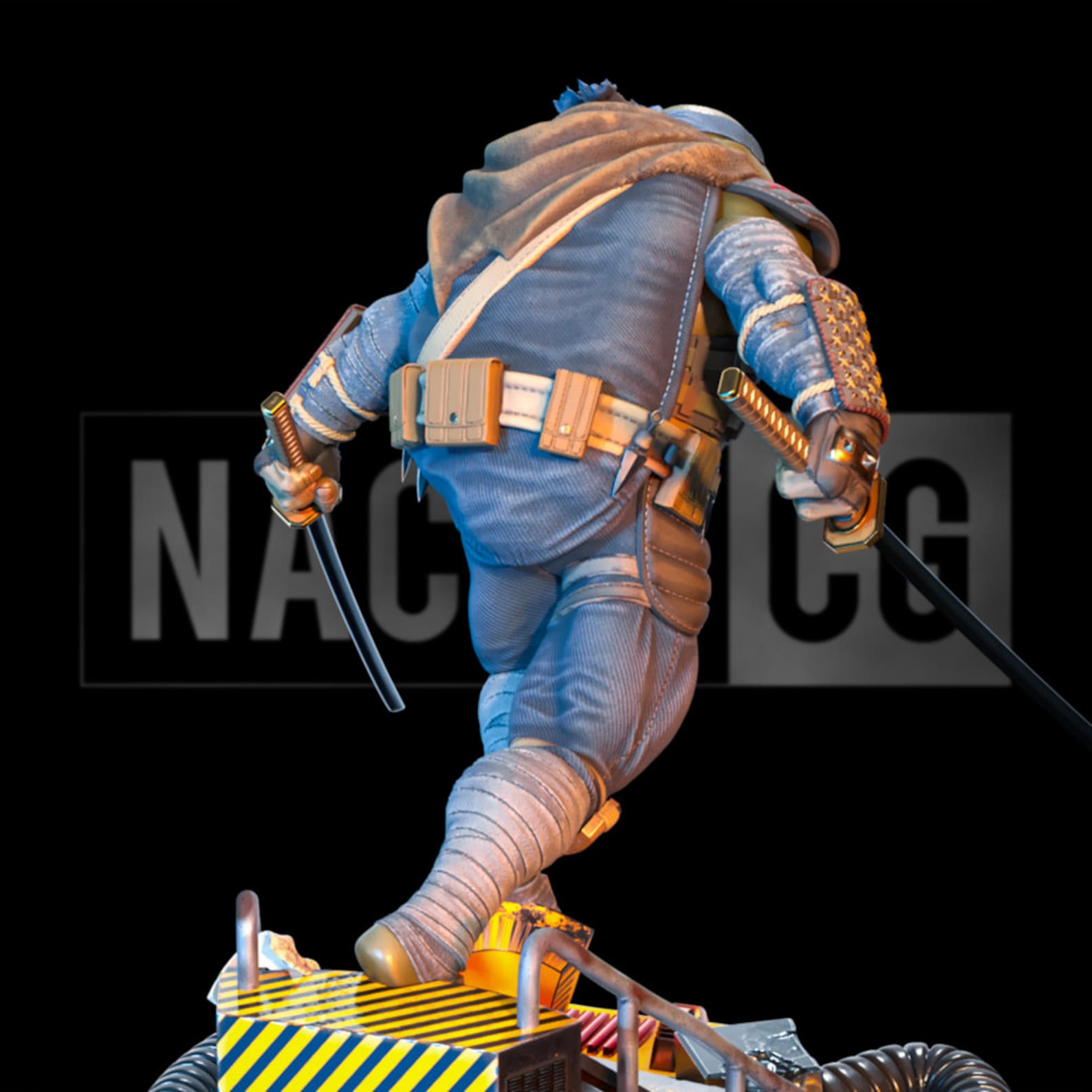 Stoic Warrior 1/8 Scale High-quality Resin Model Kit Model by Nachocg ...
