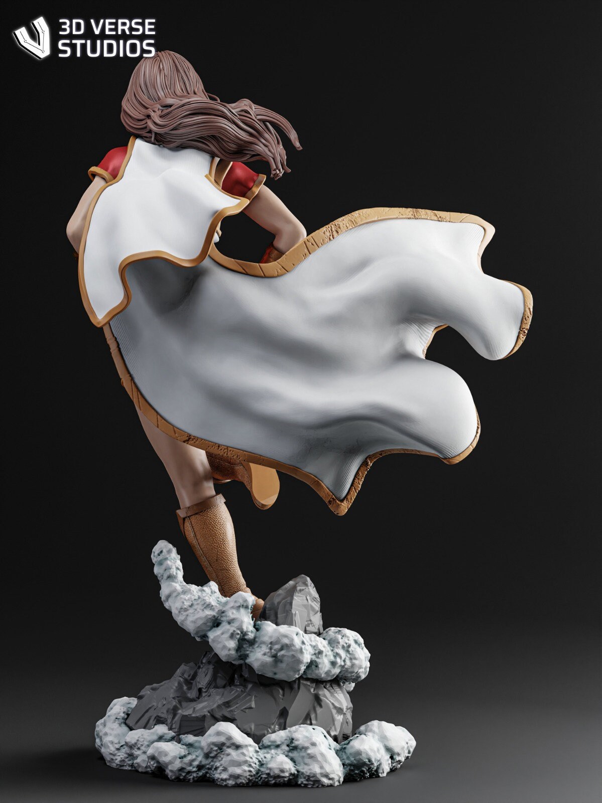 Mary Marvel Model Kit Shining Star Edition by CA3D Studios Available in ...