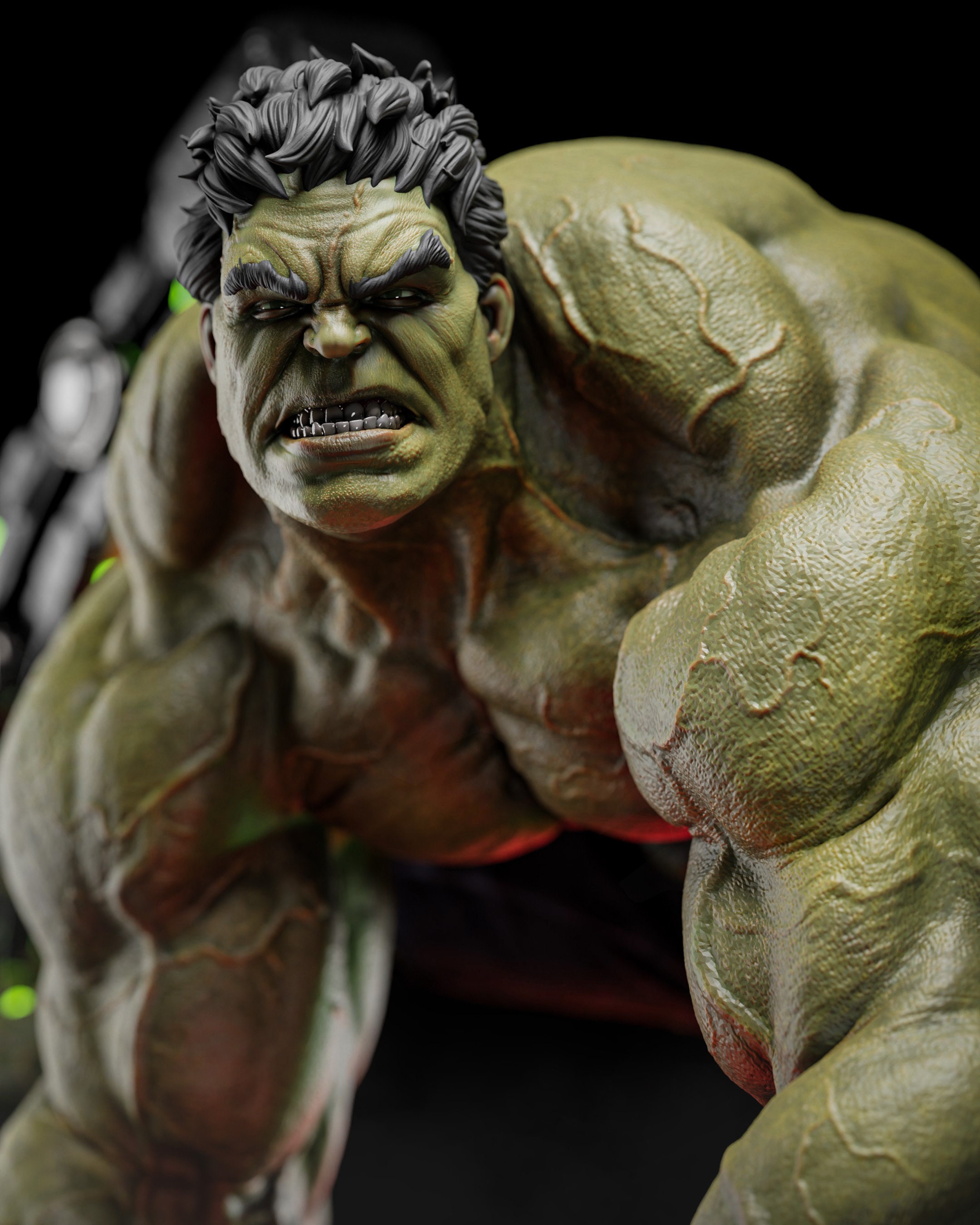 Green Titan Model Kit - 1/6 Scale High-quality Tough Resin Figure by ...