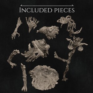 Famine Figure - the Four Horsemen Series | Nerikson's 3D Resin Model ...