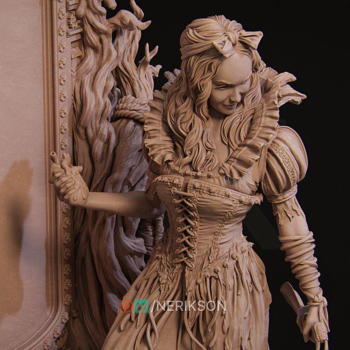 Fairest Princess & Magic Mirror Diorama | Nerikson Sculpt | 140mm or ...