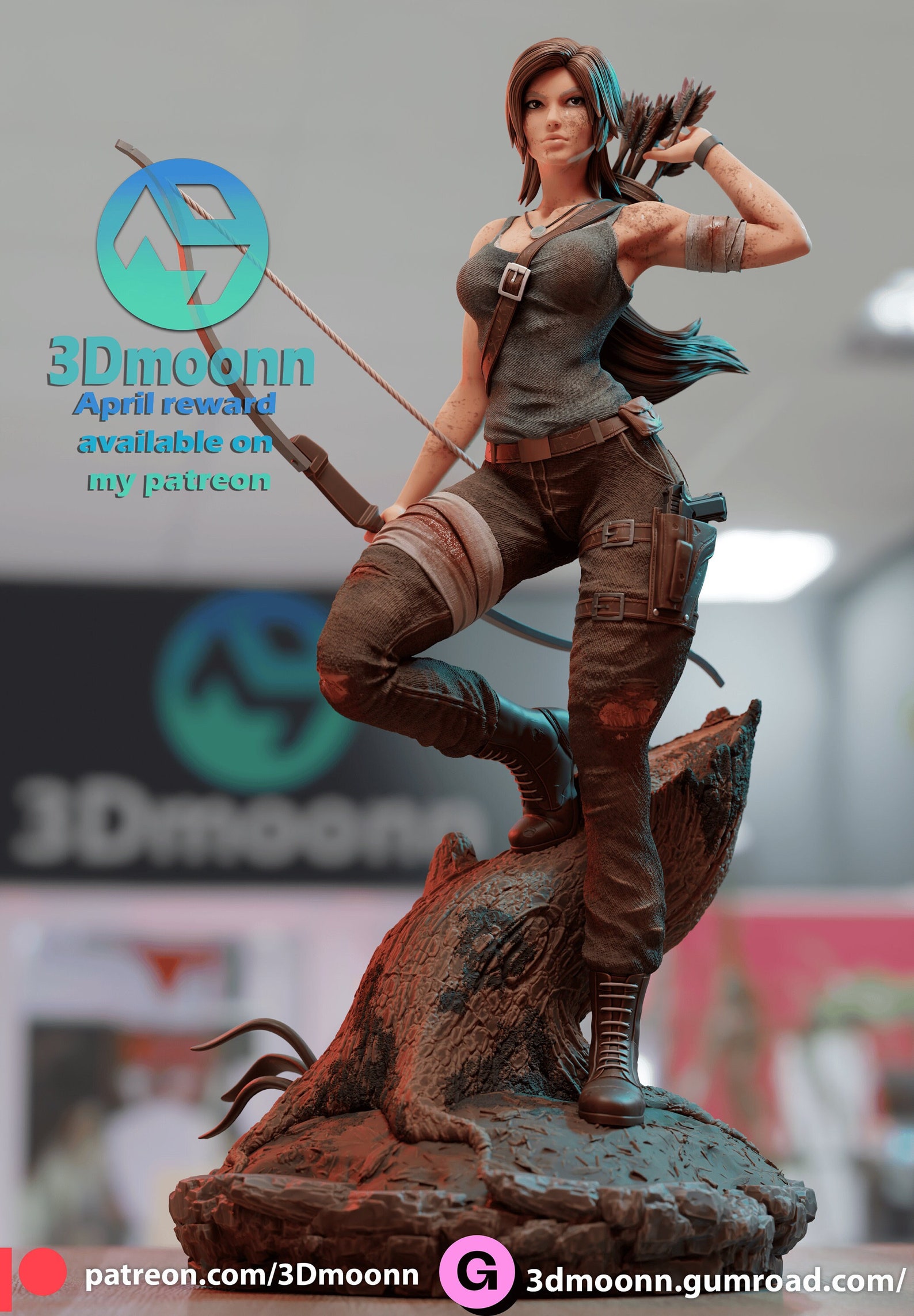 Adventure Seeker Figure by 3dmoonn - 1/6 Scale Unpainted 3D Printed ...