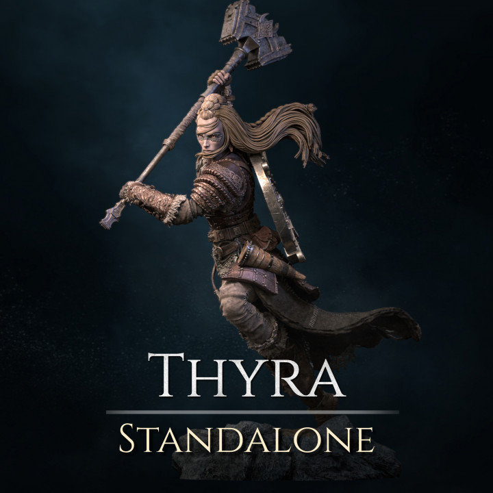 Thyra the Conqueror by Nerikson UNPAINTED Choose Your Style: Standalone ...