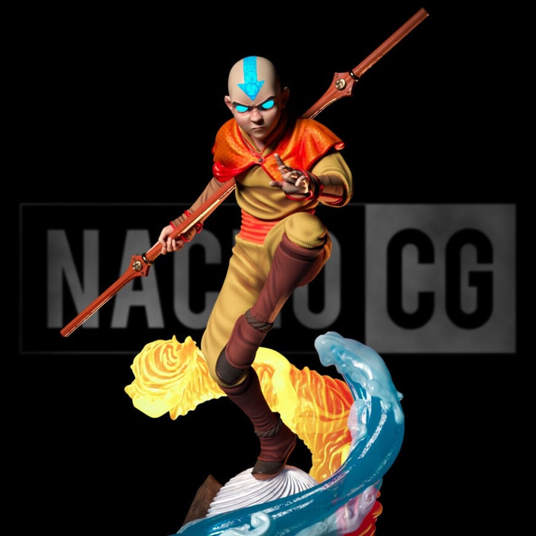 Airbending Master - 1/8 Scale High-quality Resin Model Kit - Model by ...