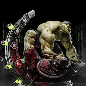 Green Titan Model Kit - 1/6 Scale High-quality Tough Resin Figure by ...