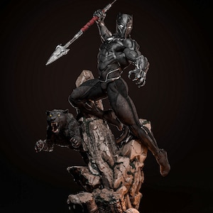 Panther Warrior - the Fierce Protector Model Kit - 1/6 Scale High ...