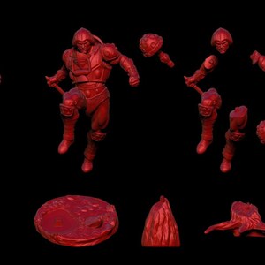 Heroic Guardian - 1/8 Scale High-quality Resin Model Kit - Model by ...