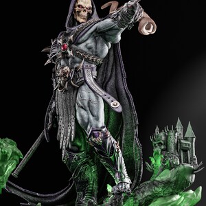 Fearsome Sorcerer - the Dreaded Necromancer Model Kit - 1/6 Scale High ...