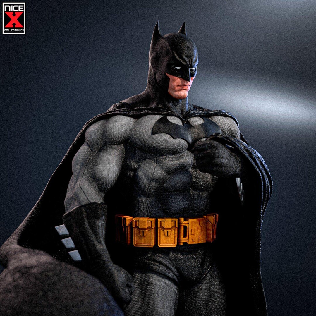 Bat Hero Paying Respect Diorama Model Kit Statue by Nice X Collectibles ...