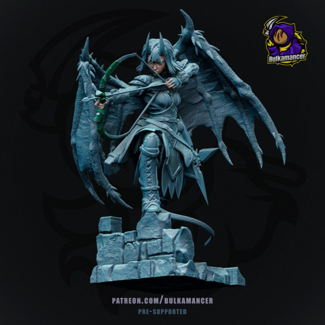 Arueshalae From Pathfinder: Wrath of the Righteous - Bust & Full Figure ...