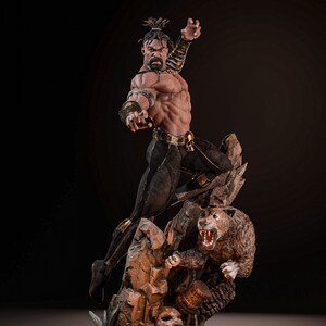 Ferocious Warrior - the Fearless Gladiator Model Kit - 1/6 Scale High ...
