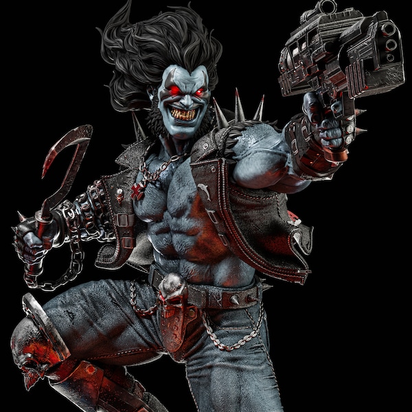 Purple Lightning Devil Fighter Queen Baldur's Gate 3 1/8 Scale Model ...