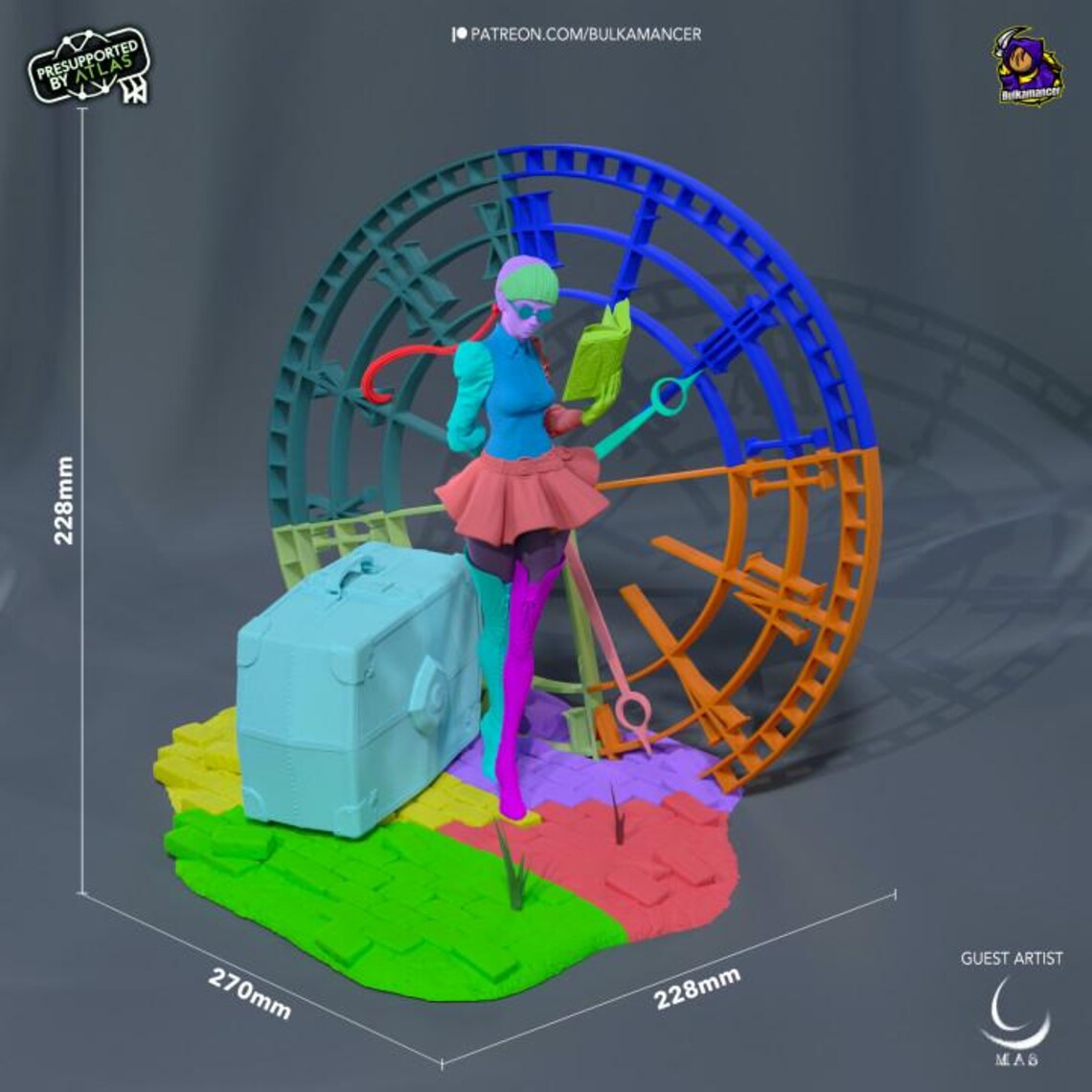 Observer of Timelines: A Journey Through Time - 1/8 Scale Model - Abs ...