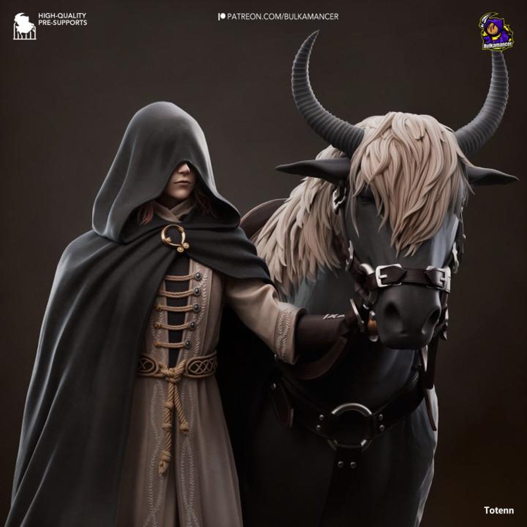 Spectral Steed Quest Giver - 1/8 Scale -high-quality Tough Resin ...