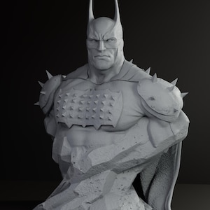Absolute Dark Knight 1/6 Scale Statue – Tough Resin – Designed by Zez ...