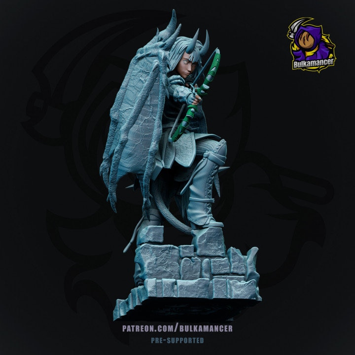 Arueshalae From Pathfinder: Wrath of the Righteous Bust & Full Figure ...