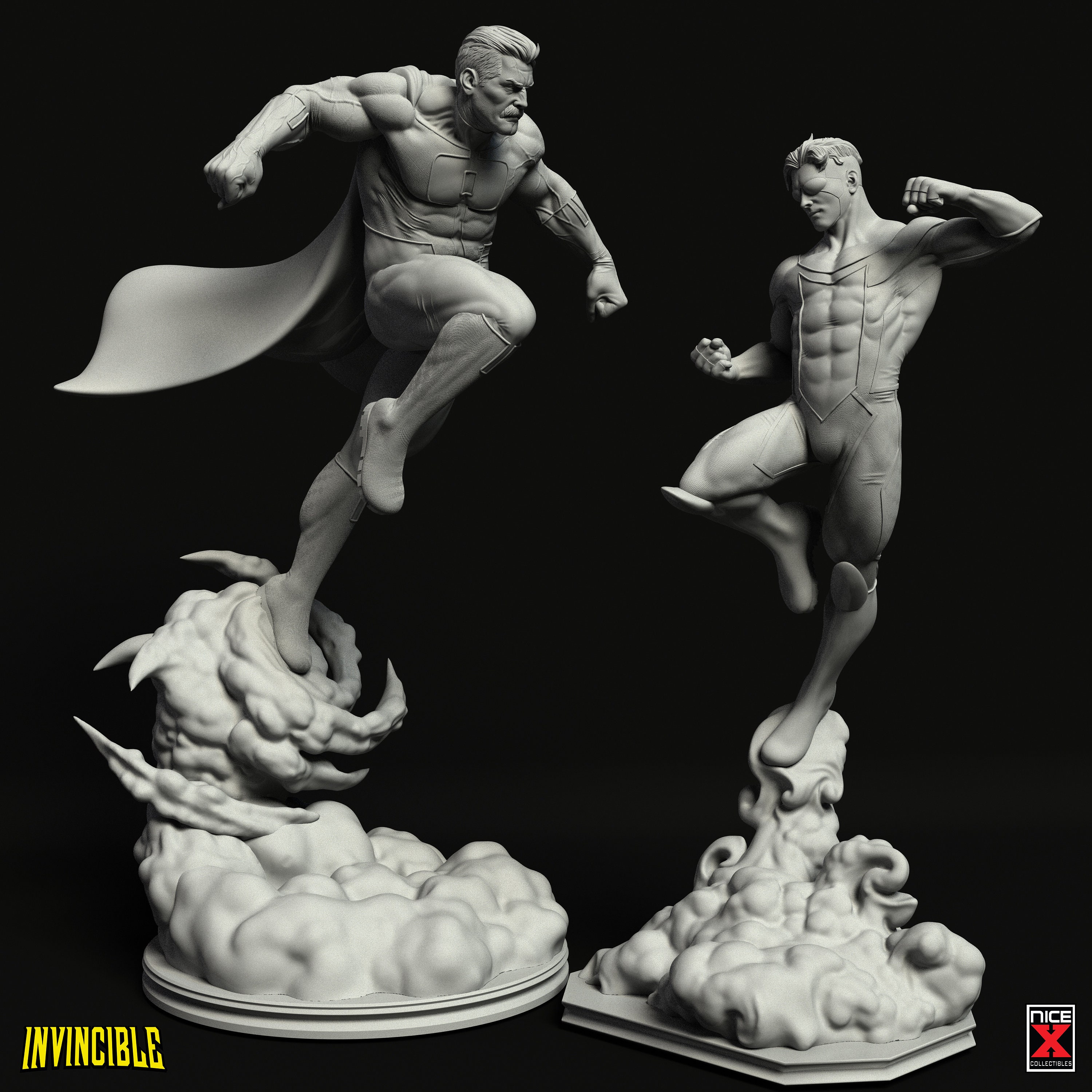 Alien Conquer Superhero Father Model - 1/6th Scale 3D PRINTED Unpainted ...
