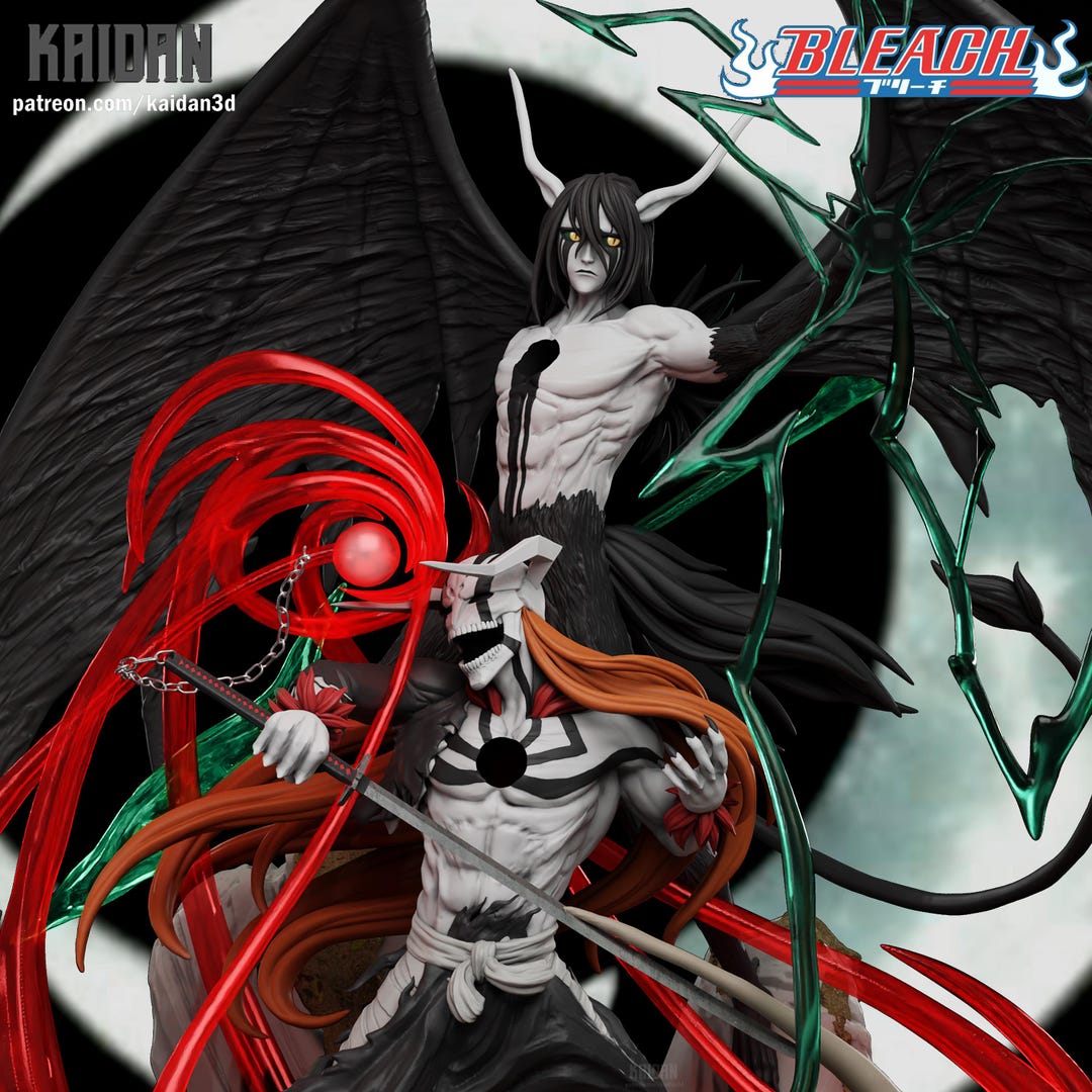 Ichigo VL Vs Ulquiorra Diorama or Solo Figures | Bleach | Kaidan Sculpt ...