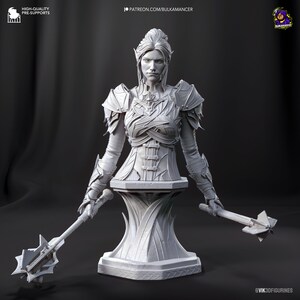 Minthara: the Dark Priestess of Baldur's Gate 3 - 1/8 Scale Resin ...