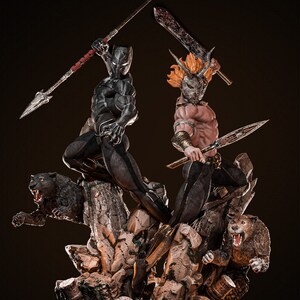 Panther Warrior - the Fierce Protector Model Kit - 1/6 Scale High ...