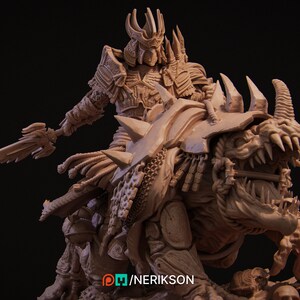 The Four Horsemen: War - A Majestic 3D Resin Figure by Nerikson - Etsy