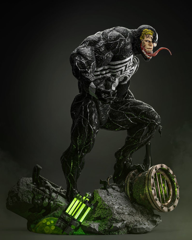 Dark Symbiote Model Kit - 1/6 Scale High-quality Tough Resin Figure by ...
