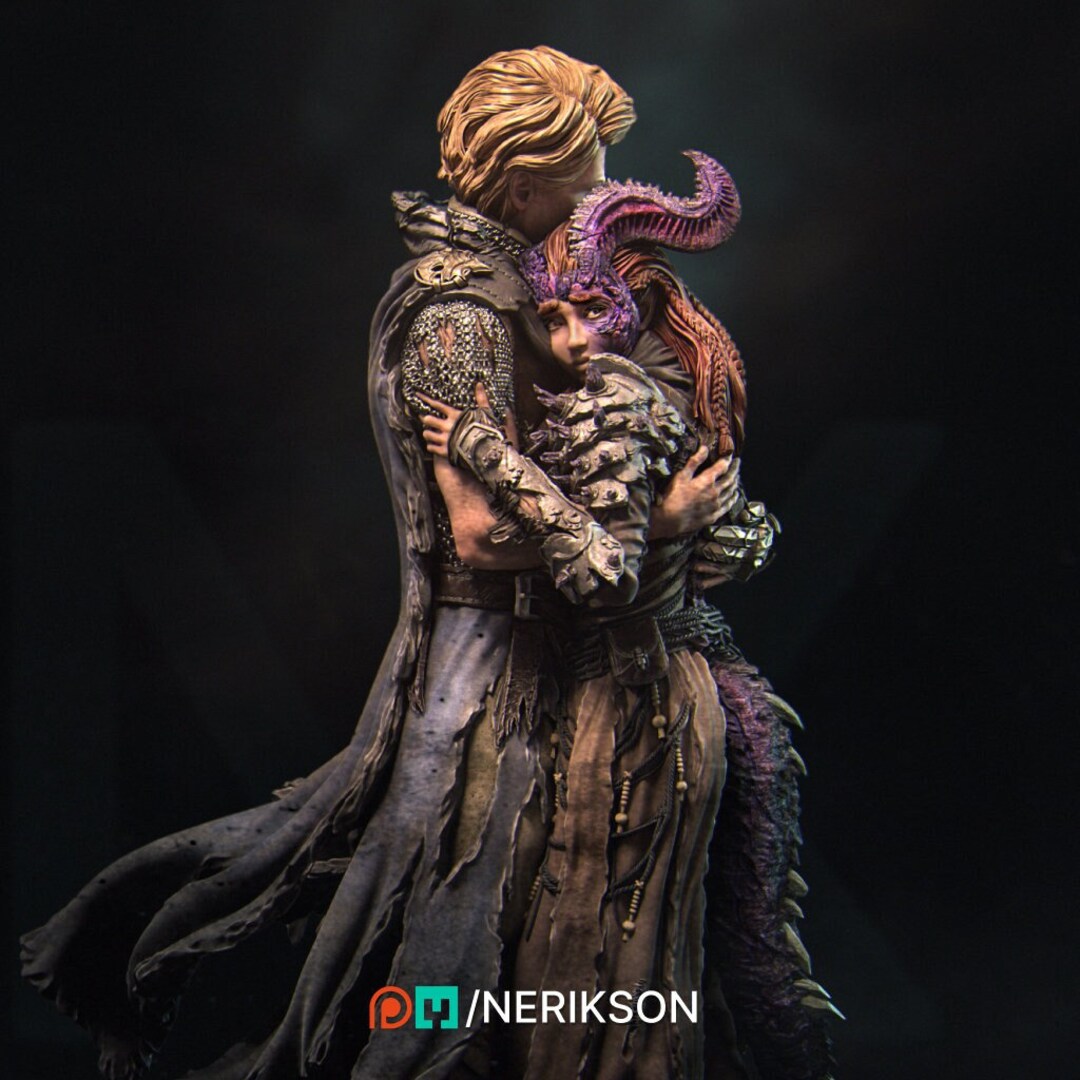 Lensi and Aaron by Nerikson - Tough Resin 3D Printed Model | Standalone ...