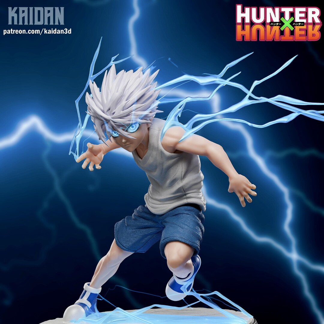 Killua Zoldyck Godspeed Figure | Hunter X Hunter | Kaidan Sculpt | 1/6 ...