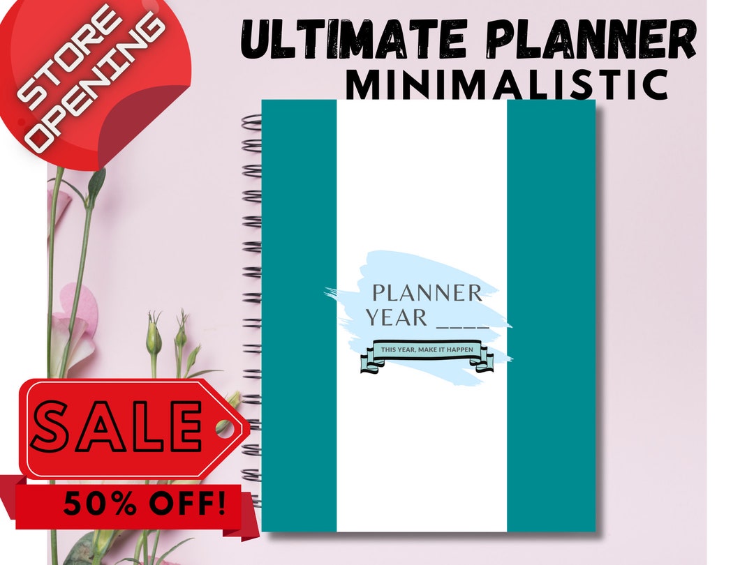 Minimalistic Digital Planner for Students Office Work - Etsy