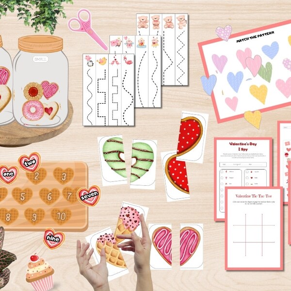 Preschool Activity Bundle - Etsy