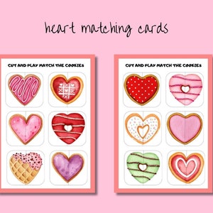 Printable Valentine's Day Preschool Activity Bundle, Valentine Activity ...